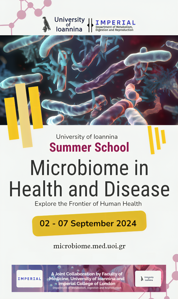 MICROBIOME IMPERIAL COLLEGE LONDON / UNIVERSITY OF IOANNINA ΟΙ ΔΙΕΘΝΗΣ ...